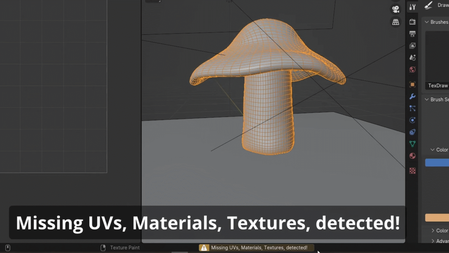 Texture Paint in Blender Without UVs | Step-by-Step Expert Guide