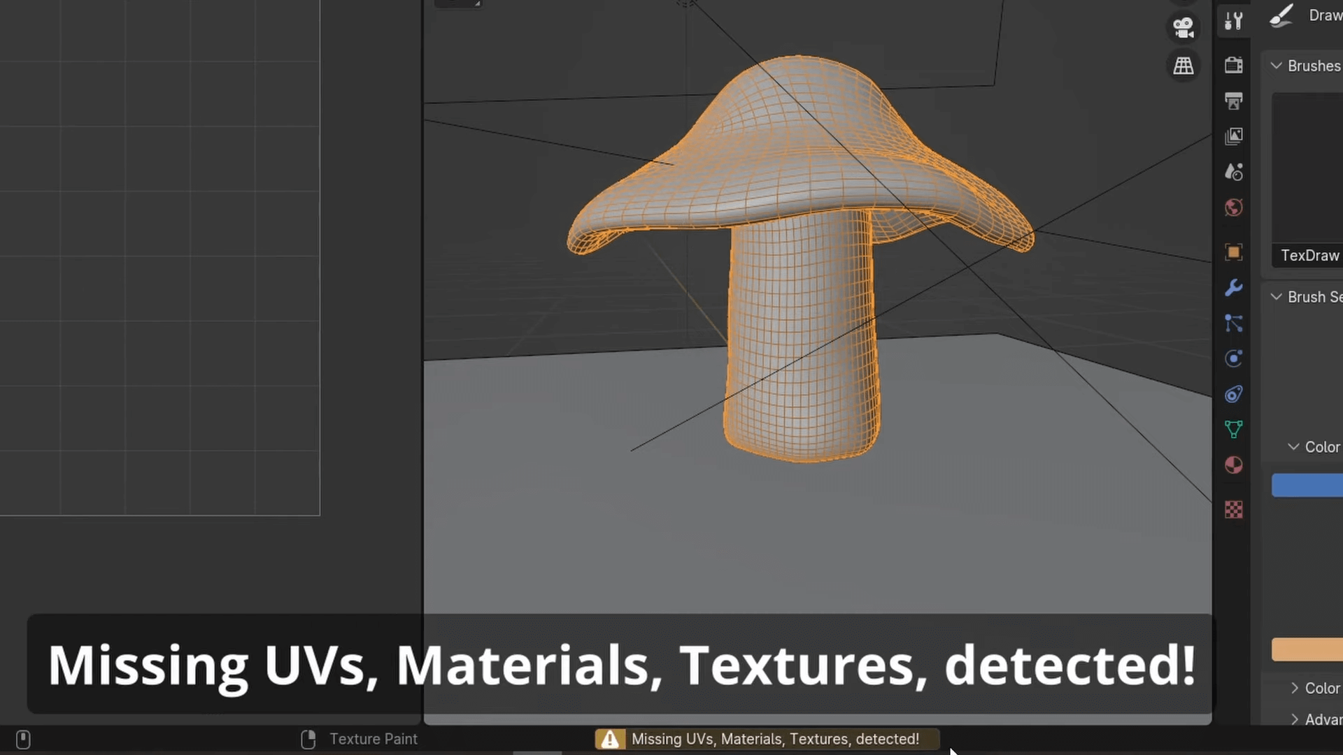 Texture Paint in Blender Without UVs | Step-by-Step Expert Guide