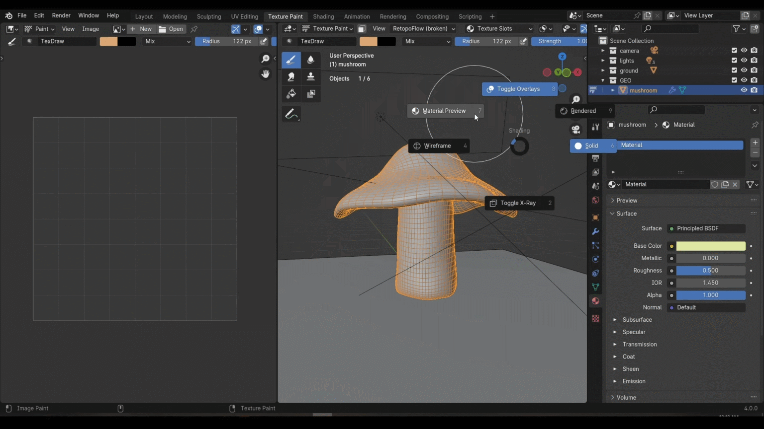 Texture Paint in Blender Without UVs | Step-by-Step Expert Guide